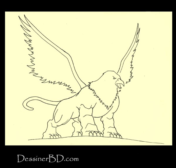 Comment dessiner les griffons et les manticores – Dessiner BD